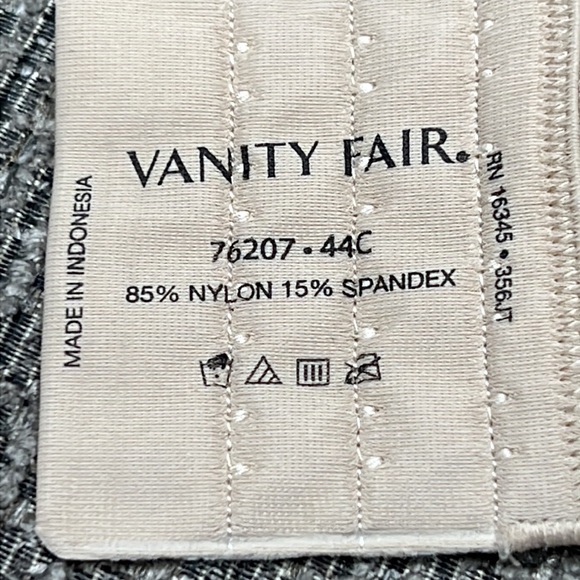Vanity Fair | Intimates & Sleepwear | Vanity Fair Full Figure Nude Bra ...